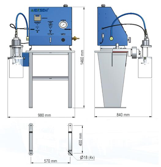 2l/Min Fuel Valve Test Device HDP1100-X For WäRtsilä RT-Flex W-X Common ...