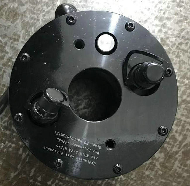 Esx Automatic Return Hydraulic Jack Bolt Tensioning 160 KN 1500Bar Anti ...